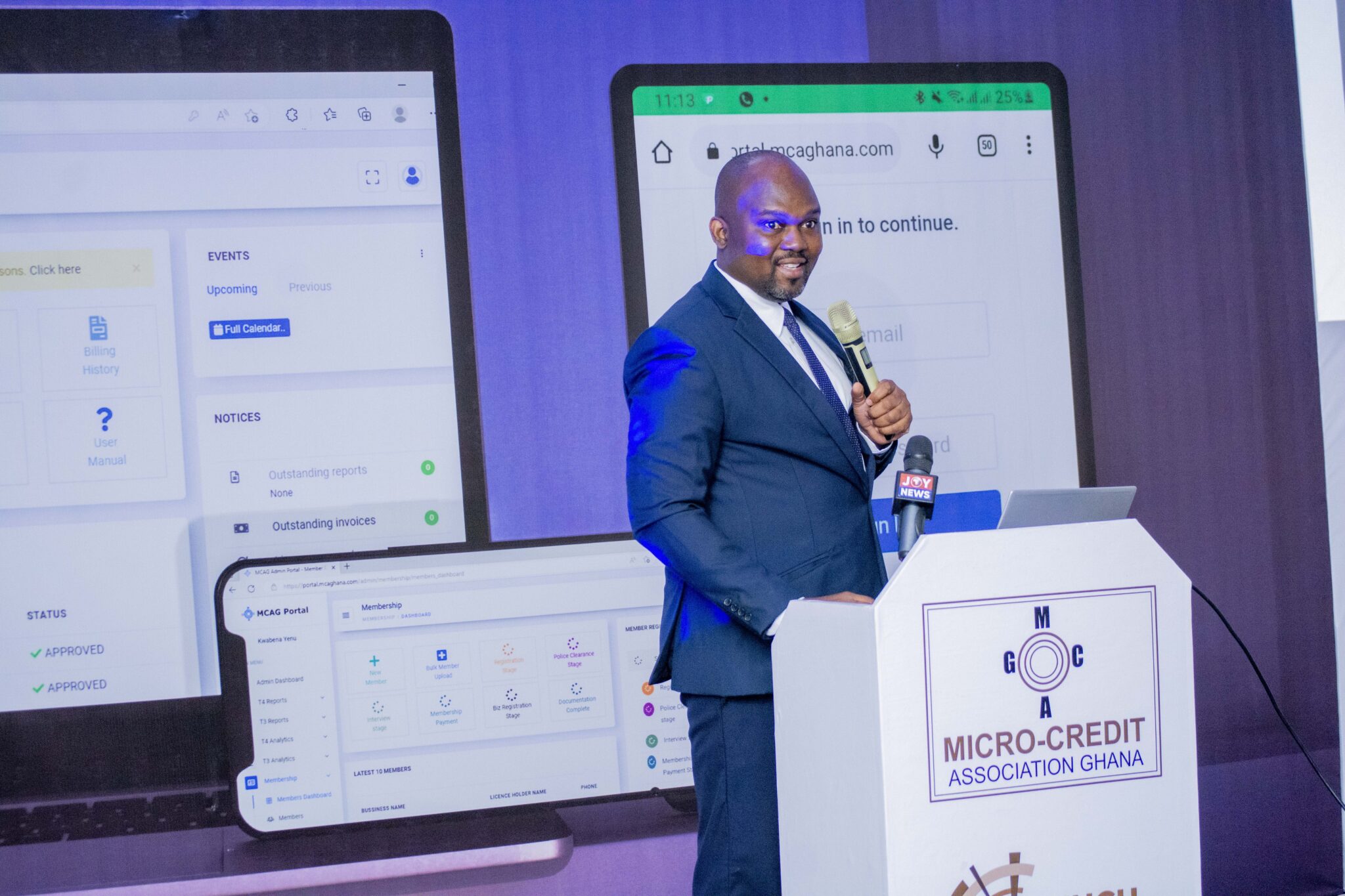 [PICTURES] MCAG MEMBER PORTAL LAUNCH - Micro-Credit Association Ghana ...